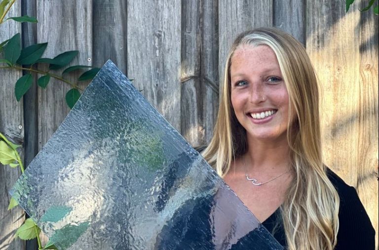 Meet Stella Tharin | Stained Glass Artist - SHOUTOUT MIAMI