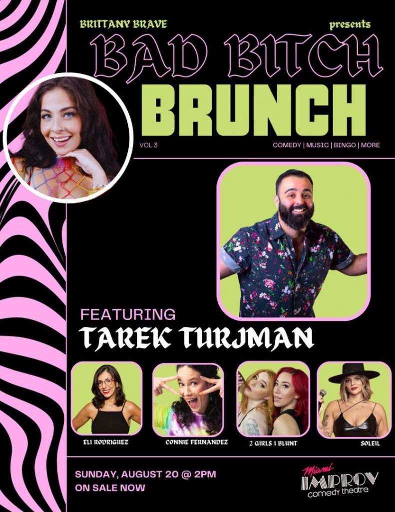 Meet Tarek Turjman | Comedian - SHOUTOUT MIAMI