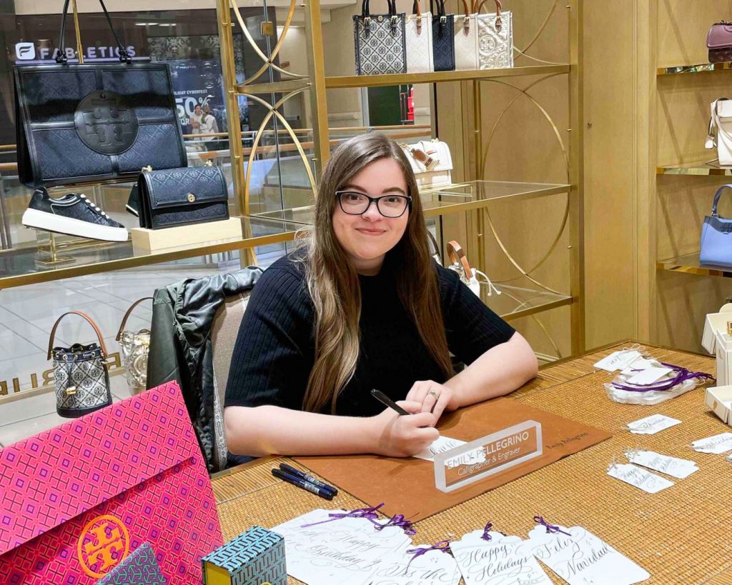 Meet Emily Pellegrino | Calligrapher & Engraving Artist - SHOUTOUT MIAMI